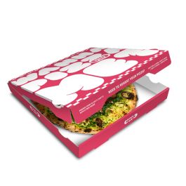 CENTO UNO - Pizza Box White Paper - 12.5x12.5x1.5inch - 100 pcs
