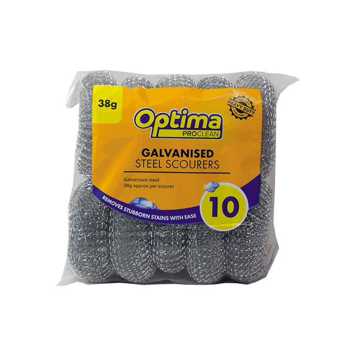 Galvanised Steel Scourer - 38gr | Buy Cleaning supplies from ...